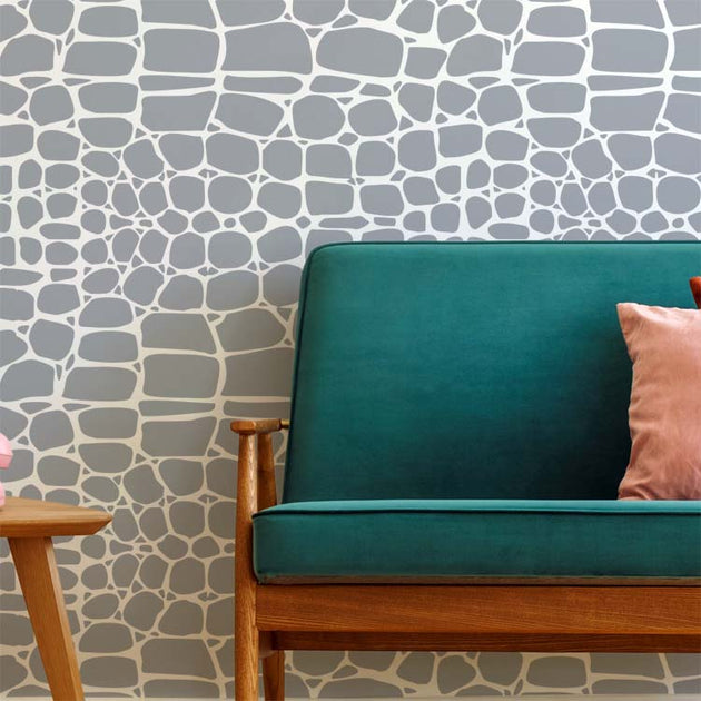 Alligator Wall Stencil