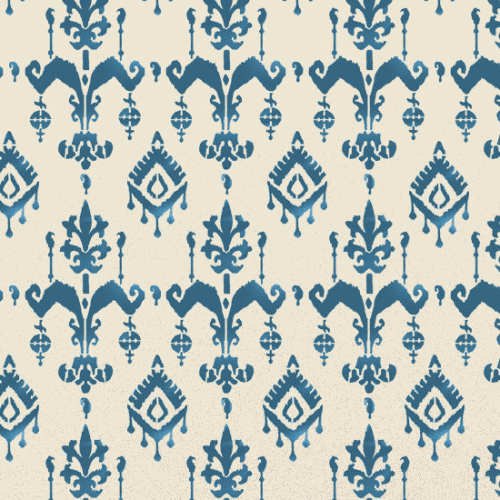 Ikat Pattern Stencil