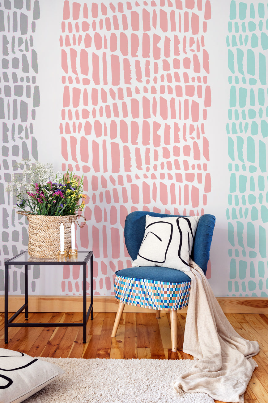 KLEE Abstract Wall Pattern STENCIL, Paint a Modern ART Abstract ...