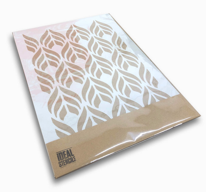 DOURO Luxury Modern Classic Wallpaper Effect Stencil – IdealStencils