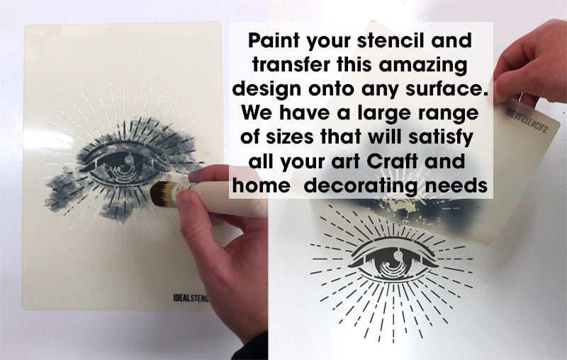 Eye of Providence Symbolic Stencil - Ideal Stencils – IdealStencils