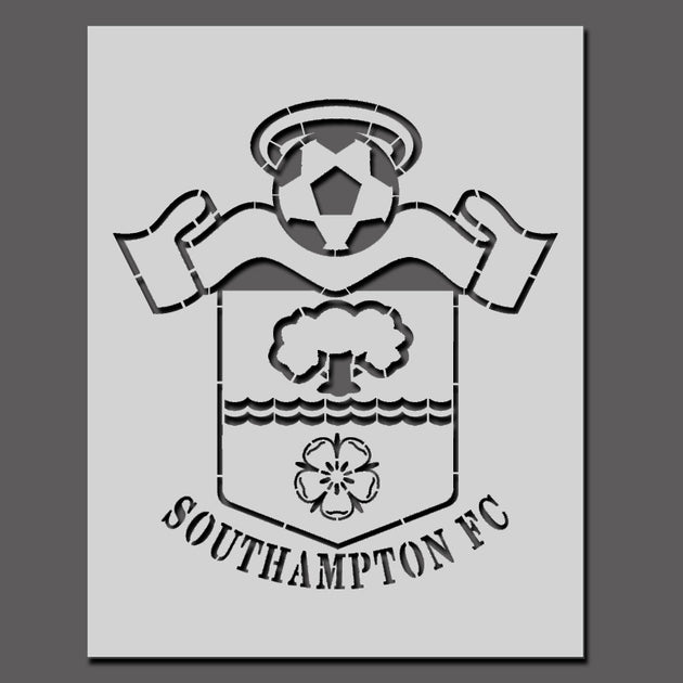 Southampton FC Football Crest Stencil - Wall Art Painting – IdealStencils