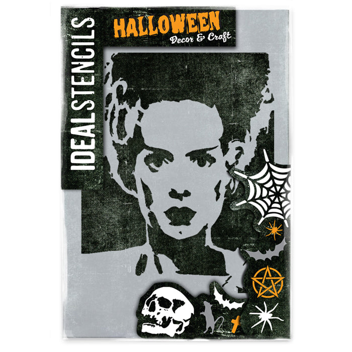 Bride Of Frankenstein Stencil Bride Of Frankenstein" Plaid Design