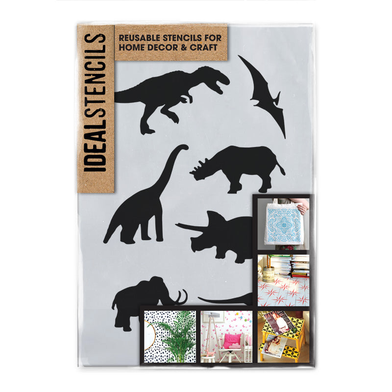 Dinosaur Stencil Set | Kids room Decor | Ideal Stencils – IdealStencils