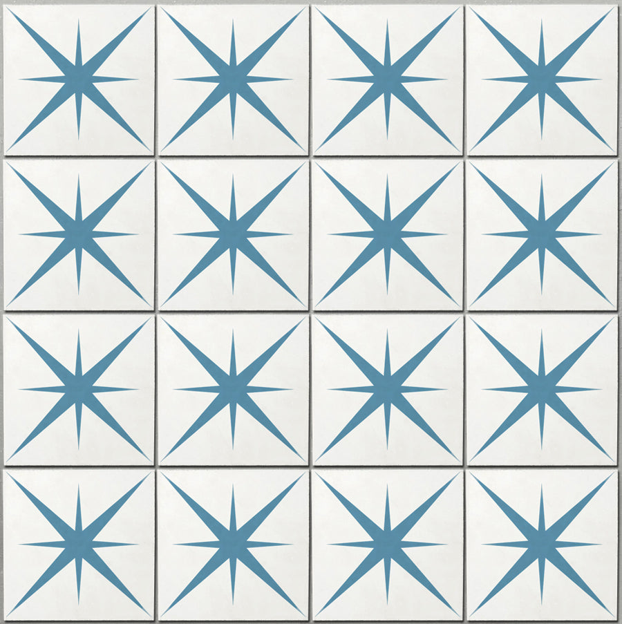 LONE STAR Pattern Tile STENCIL - Floor & Wall Pattern Stencil ...