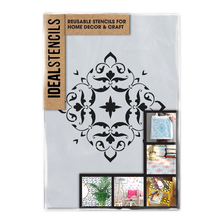 Arabesque Pattern Stencil | Home Decor | Ideal Stencils – IdealStencils