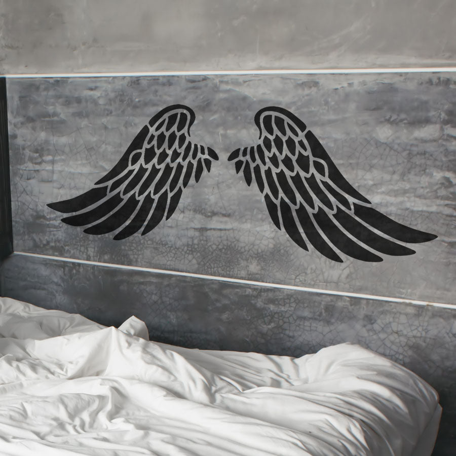 Angel Wings Stencil, Art Craft & Home Decor Painting Stencil ...