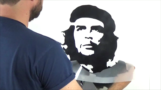 Banksy Che Guevara stencil - Ideal Stencils – IdealStencils