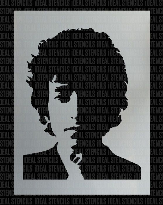 Bob Dylan Wall Stencil - Ideal Stencils – IdealStencils