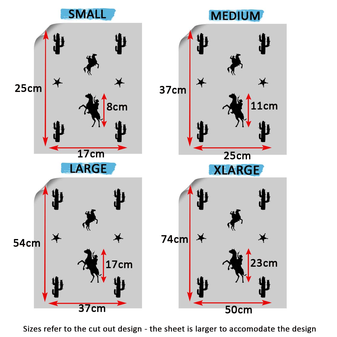 Cowboy Wallpaper Stencil | Customize your walls | Ideal Stencils ...