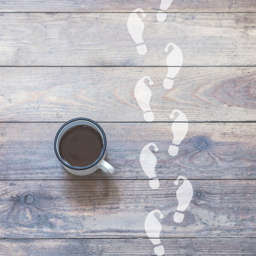 Naughty Elf Footprints Stencil - Christmas decor & craft – IdealStencils