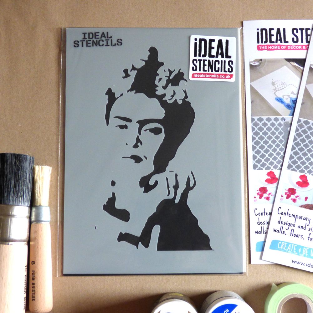 ICONIC FACE STENCILS | Famous Faces for Art Craft & Decor | Ideal ...