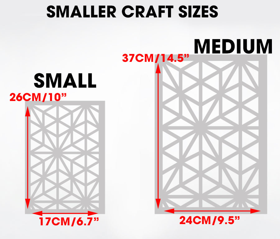 GEO-STAR STENCIL, Geometric Abstract Wall Decor – IdealStencils