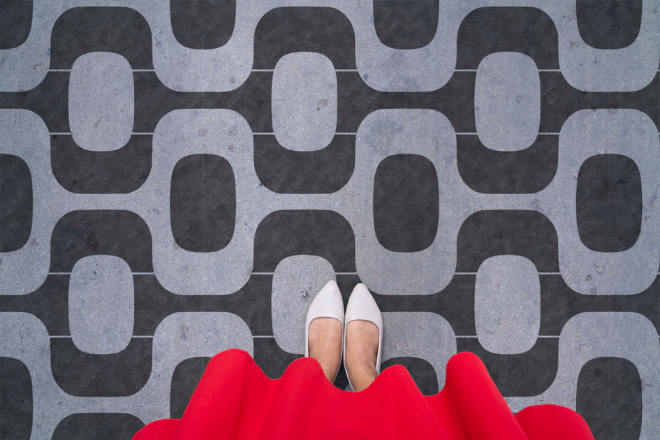 IPANEMA Sidewalk Tile Pattern Stencil – IdealStencils
