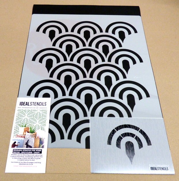 Vintage Arch Stencil - Art Deco Pattern | Ideal Stencils – IdealStencils