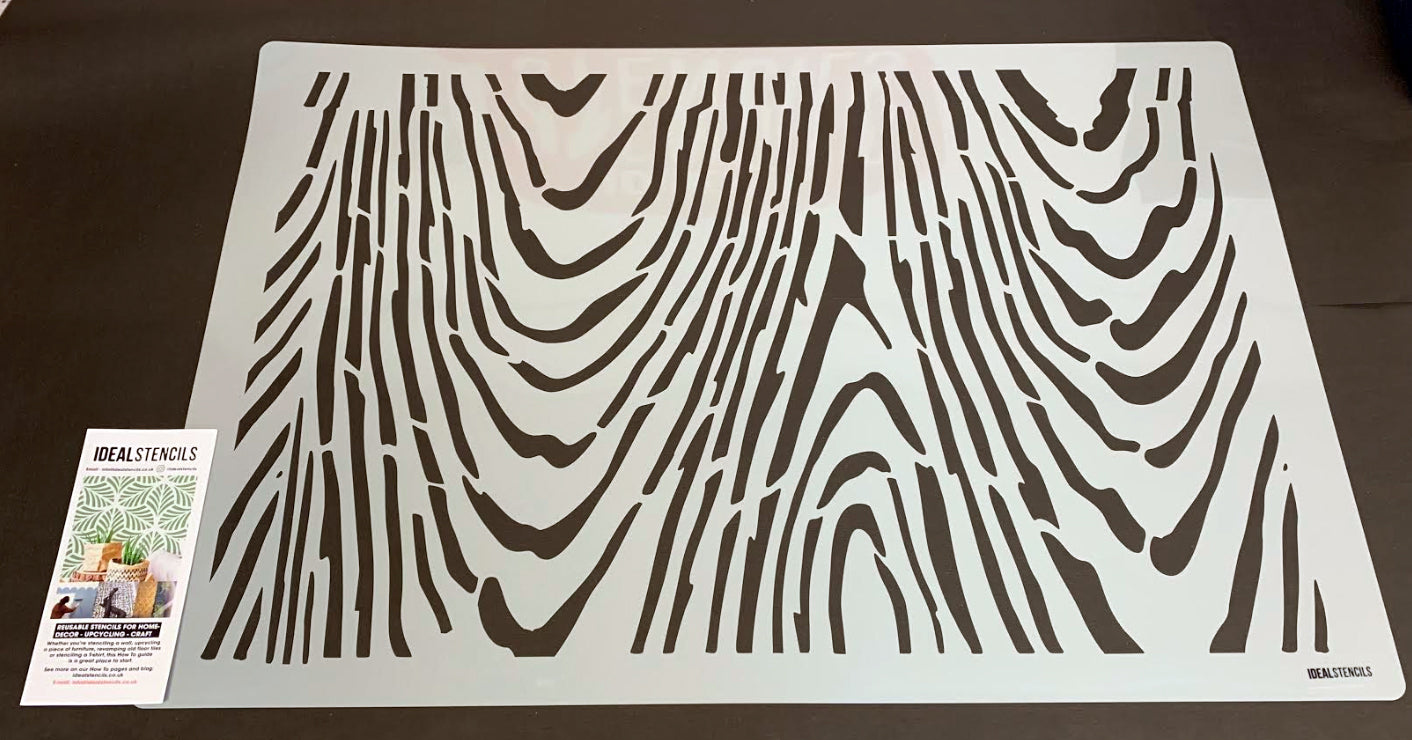 WOOD GRAIN Stencil, Wood effect Large Painting Stencil – IdealStencils