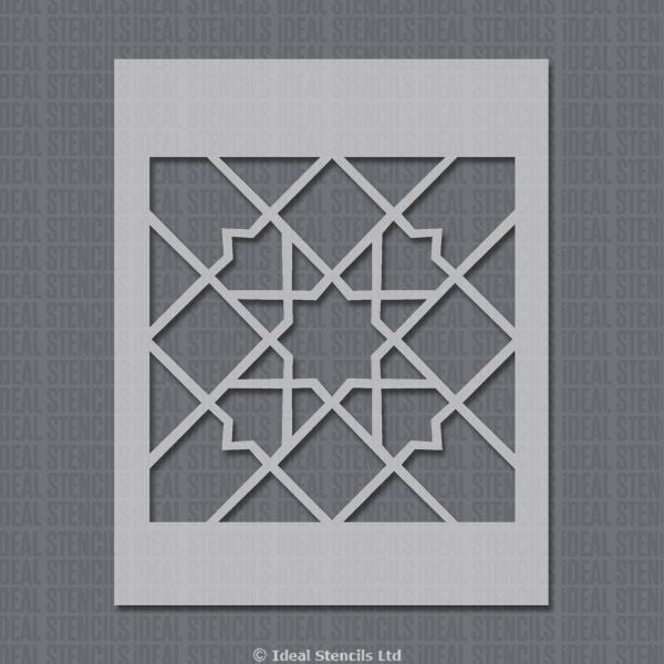 Moroccan Tile Stencil - Paint amazing pattern!! | Ideal Stencil ...