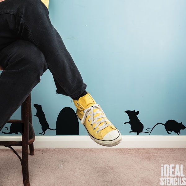 Mouse Home Decor Craft Design | Ideal Stencils – IdealStencils