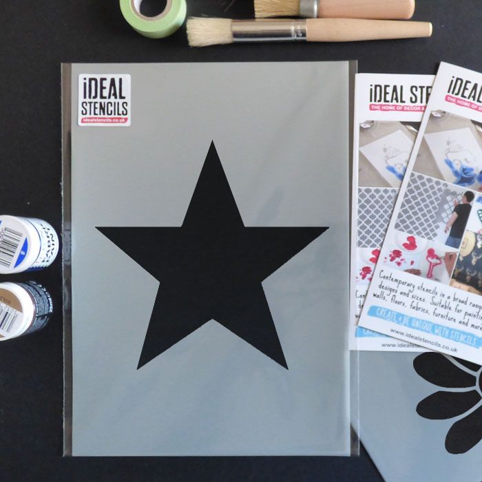 Nautical Star Stencil - Home decor & craft | Ideal Stencils – IdealStencils