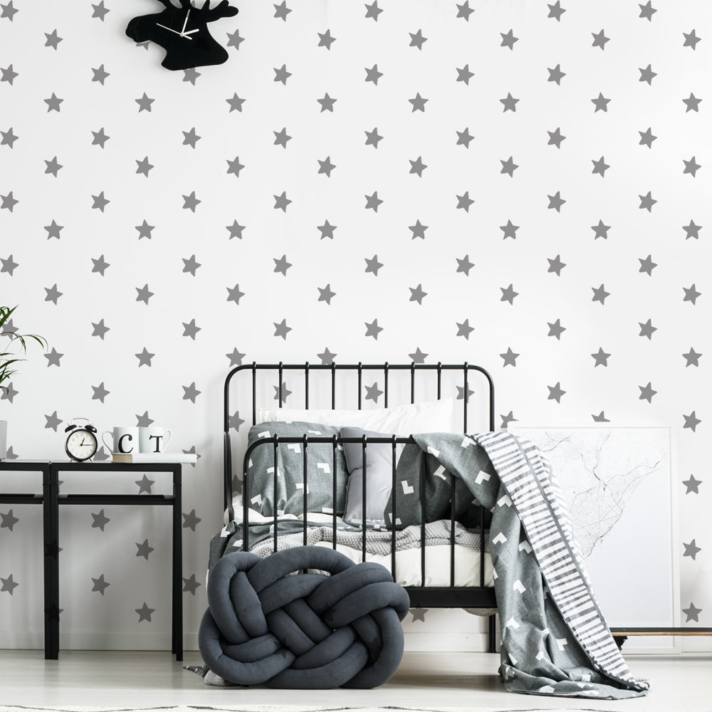 NOVA Star Pattern Wall Decor Stencil- Nursery, KIds Room Wall Decor ...