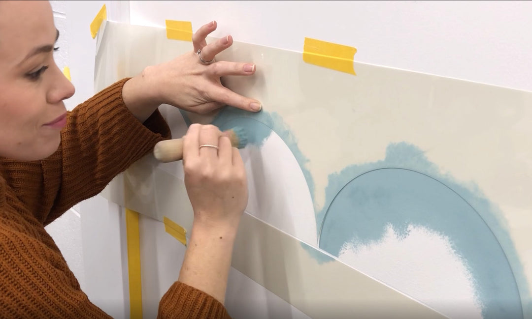 Cool Stencil Designs For Walls Kayra Decor Stencil For Wall Painting