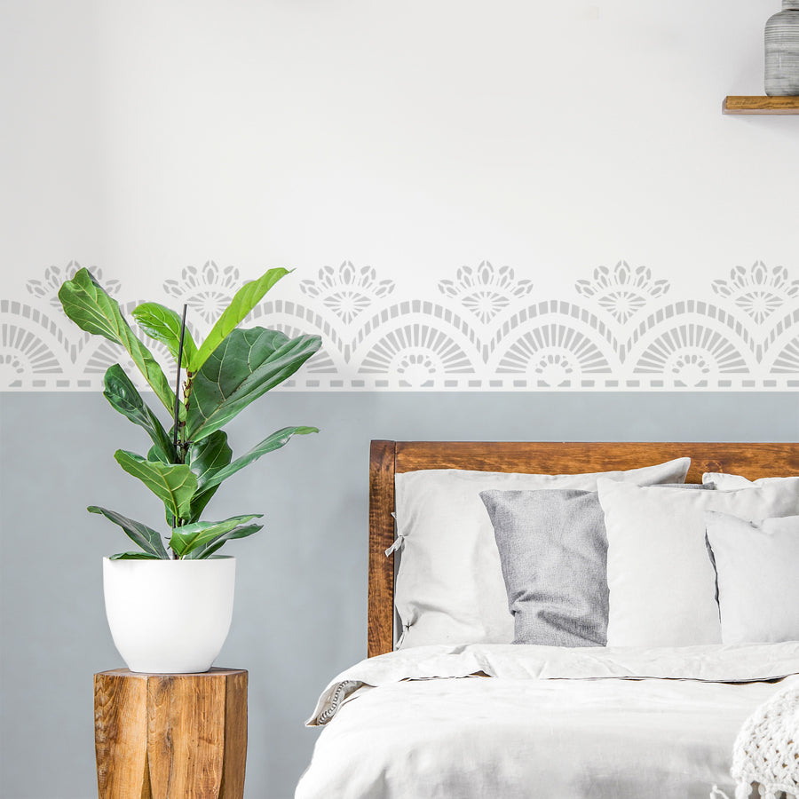 Decorative Wall Border Stencils Border Stencils | Sonic Border