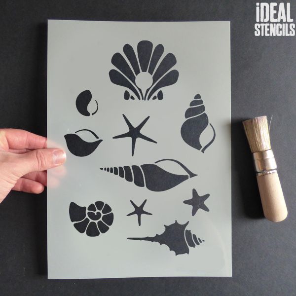 Nursery Seaside Stencils - Nautical themed Nursery Decor| Ideal ...