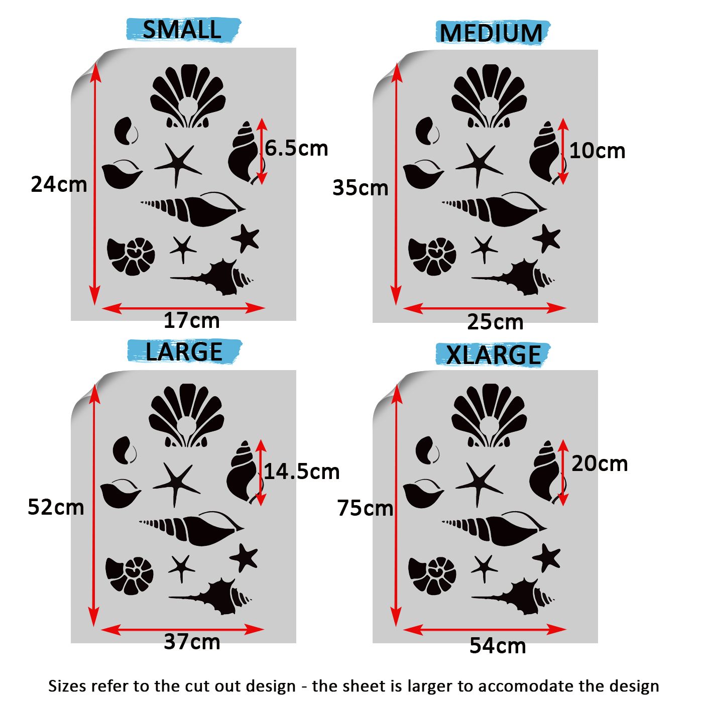 Nursery Seaside Stencils - Nautical themed Nursery Decor| Ideal ...