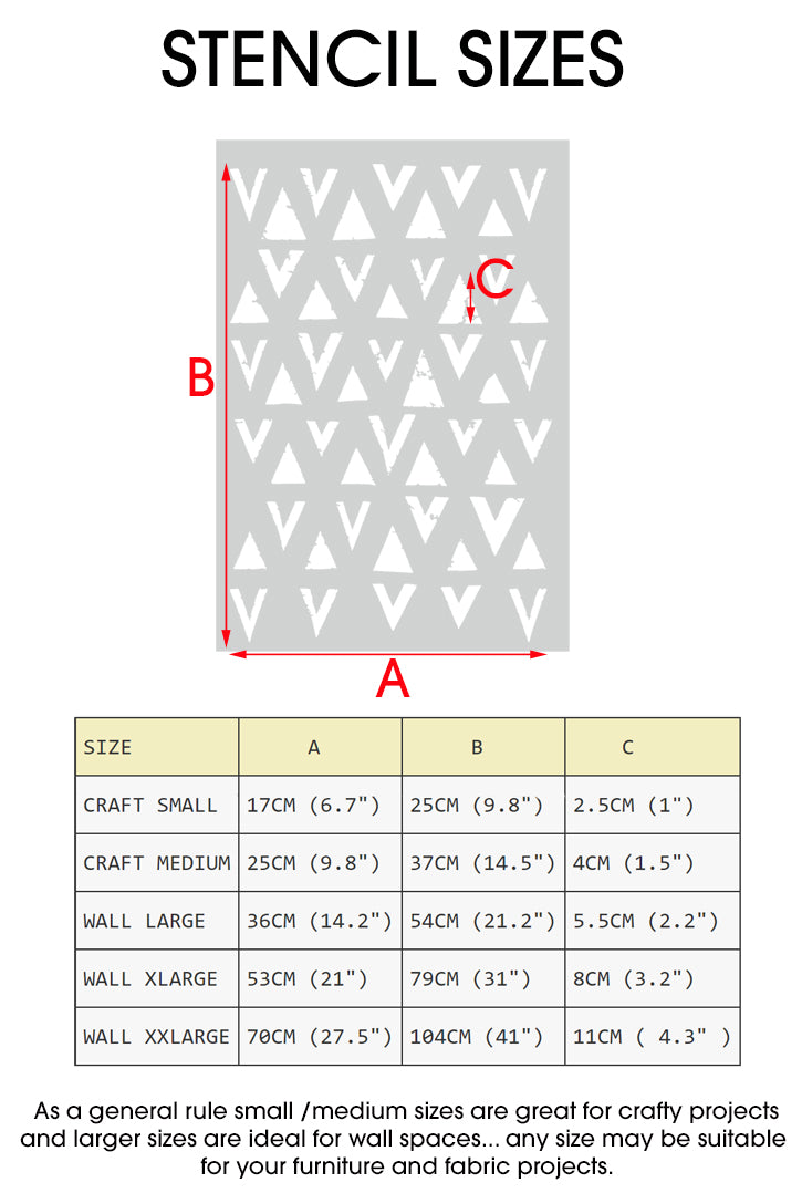 Tribal, Primitive Arrows Stencil | Ideal Stencils – IdealStencils