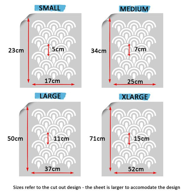 Vintage Arch Stencil - Art Deco Pattern | Ideal Stencils – IdealStencils