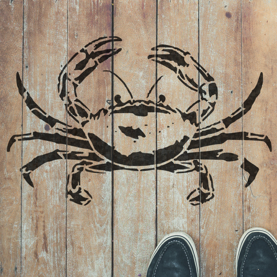 crab stencil