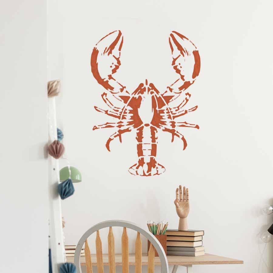 lobster stencil